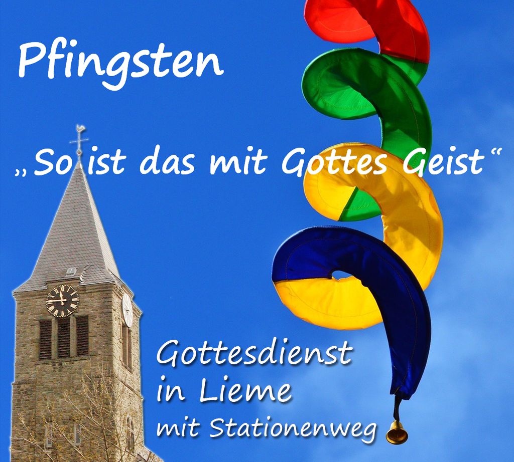 Endlich wieder Gottesdienst an Pfingsten · Kirche in Lieme